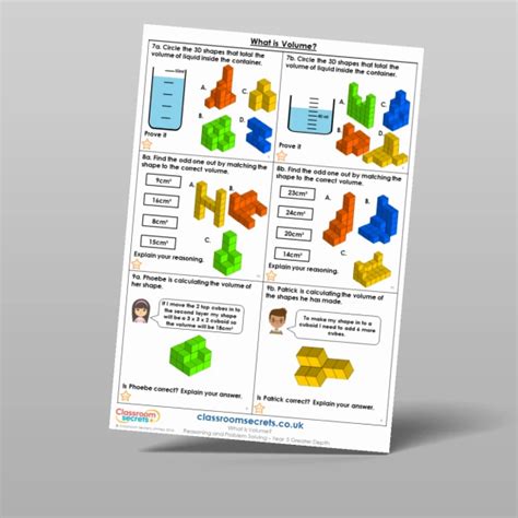 Year 5 What Is Volume Reasoning And Problem Solving Resource