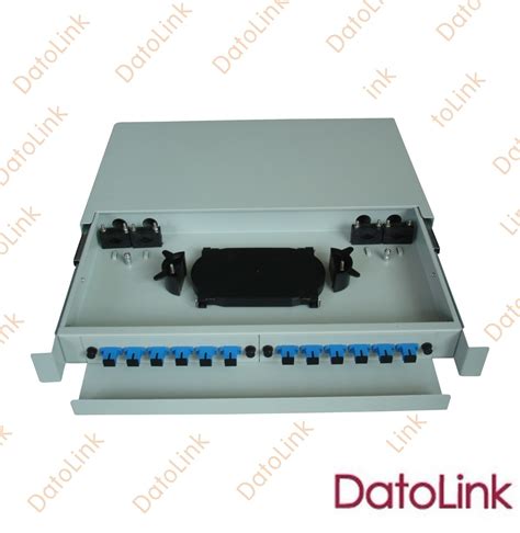 Slidable Rack Mount Type Patch Panel 12 Cores China Patch Panel And Terminal Box