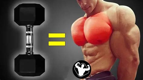 Лучшие Упражнения на Грудь с Гантелями Как накачать грудь Youtube