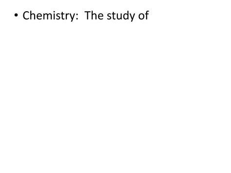 PPT Intro To Chemistry PowerPoint Presentation Free Download ID