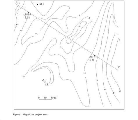 Solved Figure 1 Map Of The Project Areafigure 2 Borehole