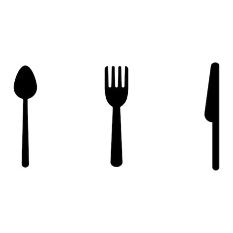Premium Vector Cutlery Icon Vector