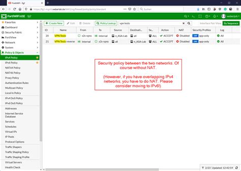 Route Based Vpn Tunnel Fortigate Cisco Asa