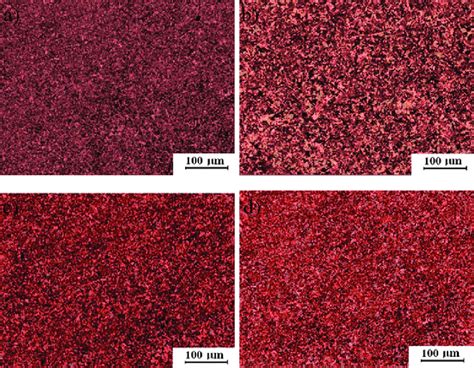 Optical Photographs Of The Microstructure Of The Copper After Three Download Scientific Diagram