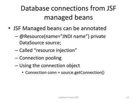 Ppt Web Applications Using Javaserver Faces Jsf Powerpoint Presentation Id1690372