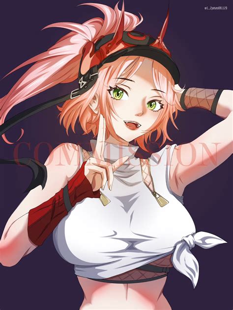 Rappa Honkai And More Drawn By Potato Danbooru