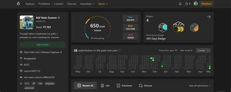 Happycoding Leetcode Yasin Sumon