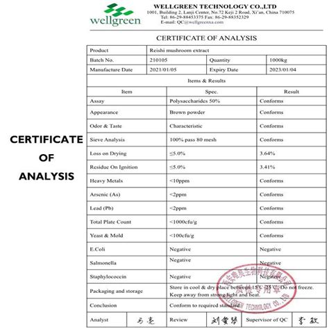Cov Khoom Noj Kom Huv Rau Hluav Taws Xob Ganoderma Lucidum Polysaccharide Ganoderma Lucidum