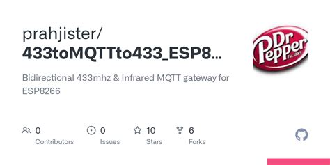 Github Prahjister433tomqttto433esp8266 Bidirectional 433mhz