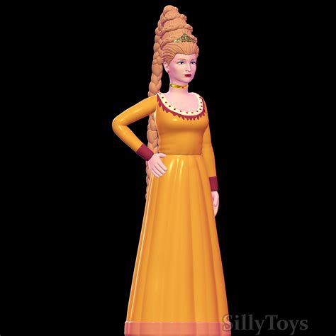 Rapunzel With Shrek 3d Model By Sillytoys