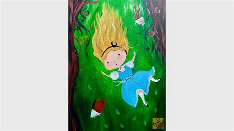 Рисуване за цялото семейство Алиса в страната на чудесата