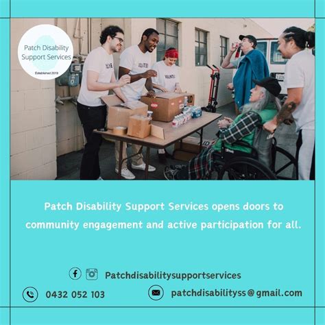 Patch Disability Support Services Building Bonds And Inclusion Patch