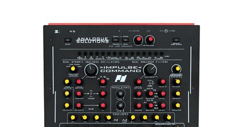 Analogue Solutions Impulse Command Synth Digital Elements Synthesizer Electronic Music