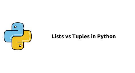 lists vs tuples in python