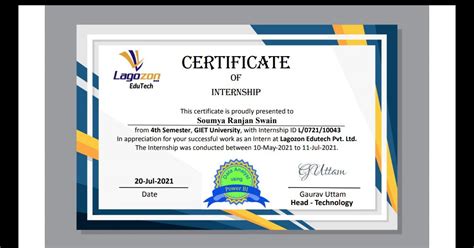 Soumya Ranjan Swain On Linkedin Internship2021 Opportunity