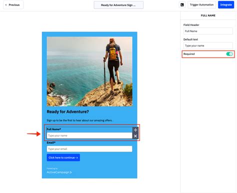 How To Build Multi Step Forms In Activecampaign Activecampaign