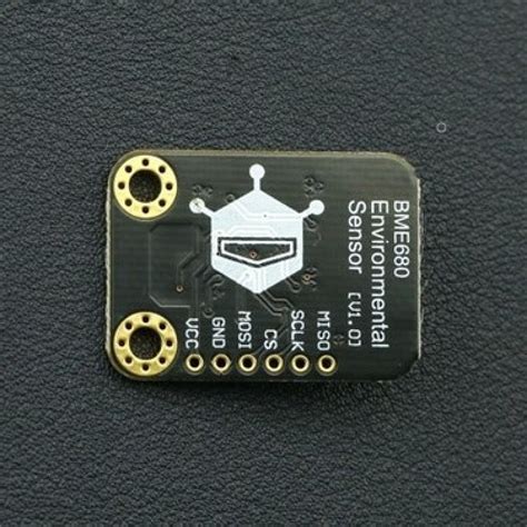 Dfrobot Gravity I2c Bme680 Environmental Sensor Air Pressure Air Quality Humidity