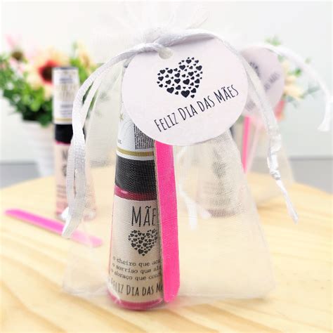Lembrancinha Dia Das Mães Kit Esmalte E Lixa As Melhores Opções