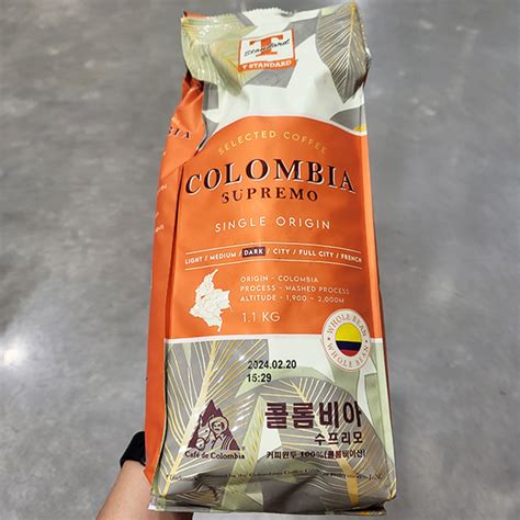 띵굴마켓 티 스탠다드 콜롬비아 수프리모 11kg