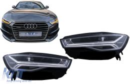 Full Led Headlights Suitable For Audi A6 4g C7 2011 2018 Facelift