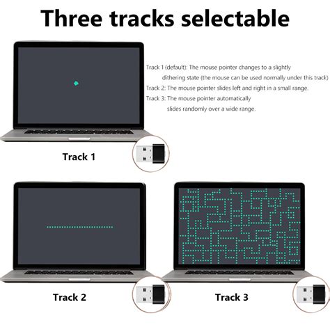 Mini Automatic Mouse Jiggler Mover On Off Button Usb Automatic Move Cursor Shaker Plug And Play