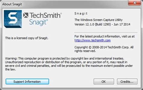 Upgrade Policy Snagit TechSmith
