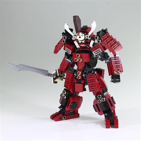 Mfs 014 斬 Lego Moc Samurai Mech 斬 Zan Details And Photo… Flickr