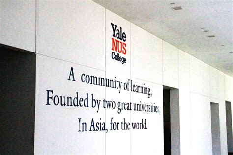 Yale Nus Rethinks Curriculum Yale Daily News
