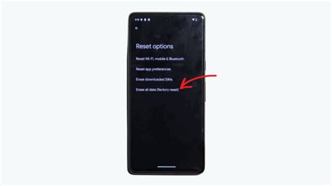 How To Factory Reset Google Pixel All Methods