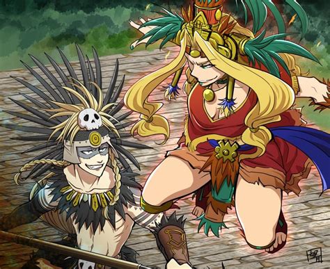 Tezcatlipoca Quetzalcoatl And Tezcatlipoca Fate And More Drawn By Mochizuki Aki Danbooru