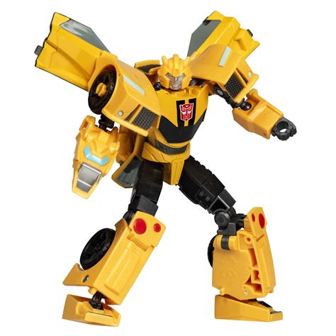 Transformers Earthspark Deluxe Class Animated Bumblebee Action Figure