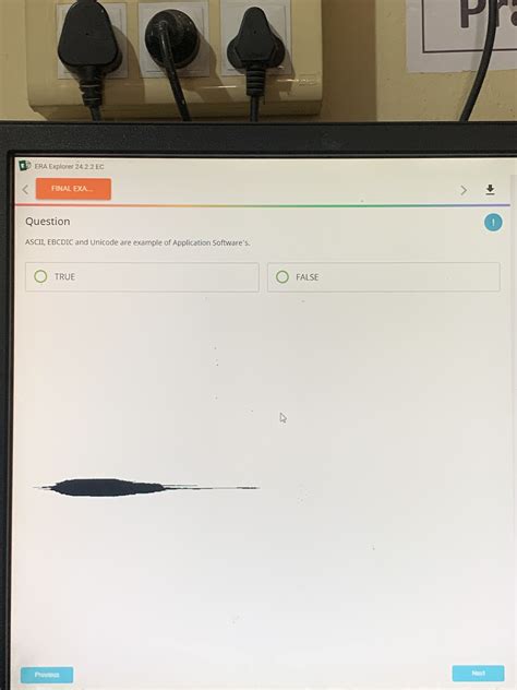 Question Ascii Ebcdic And Unicode Are Examples Of Application Softwar