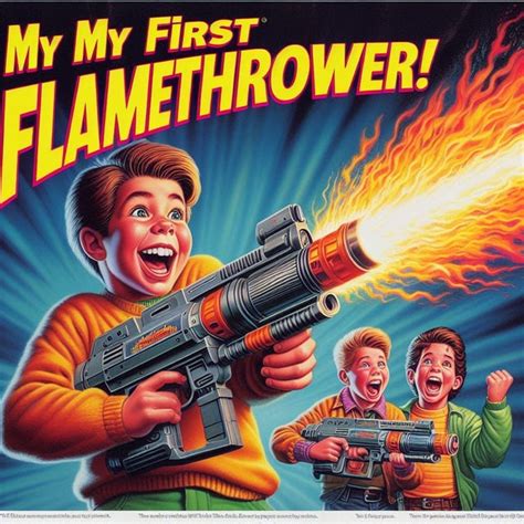 My First Flamethrower R Hellaflyai