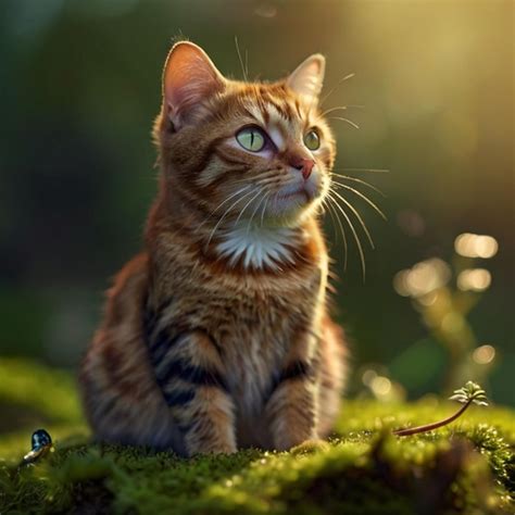 Imagem De Menina Gatinha Vetor Premium
