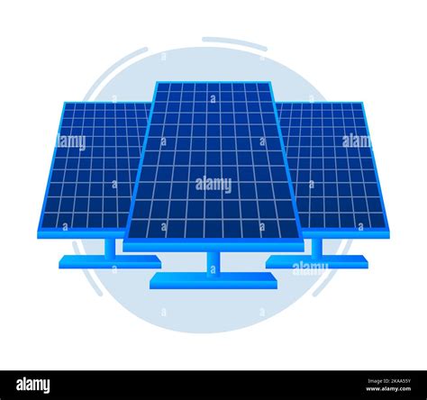 Solar Pv Panel Power Plant Station Isometric Vector Vector Geometric