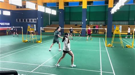 羽球vlog 🏸miniandjordan🆚ooandxx羽毛球混雙男雙 Youtube