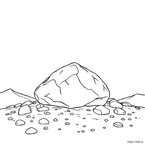The Rock Coloring Sheet