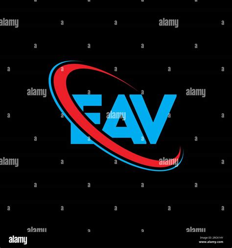 Eav Logo Eav Letter Eav Letter Logo Design Initials Eav Logo Linked