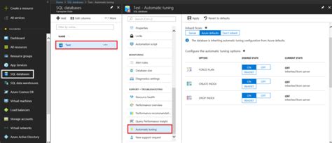 Azure Sql Database Automatic Tuning