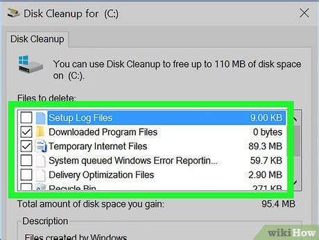 How To Use The Disk Cleanup Tool In Windows 7 Steps