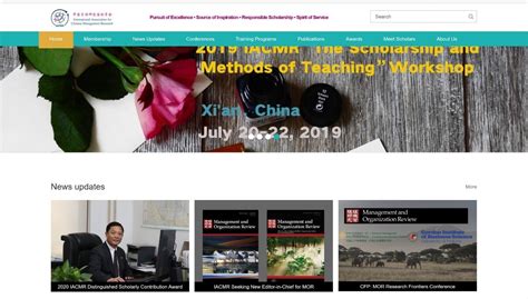 【奋翅起高飞】边燕杰教授获中国管理研究国际学会杰出学术贡献奖 西安交通大学新闻网