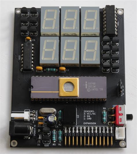 An Intel Mcs 48 Based Dual Temperature Sensor Matts Tech Pages