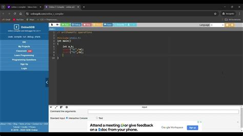 Arithematic Operations Arithematic Operators Telugu Stdioh Youtube