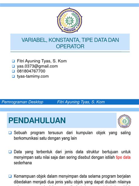 variabel konstanta tipe data tyas pd pdf