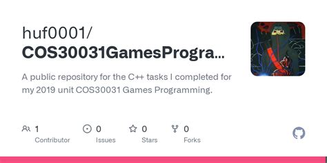 Cos30031gamesprogramming02 Lab C For Programmerstask 2 C