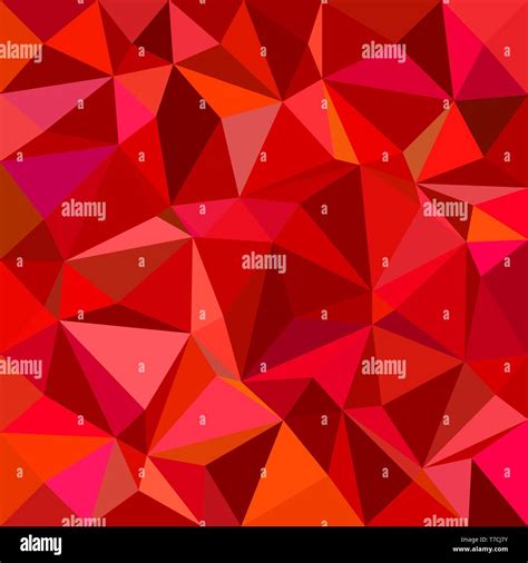 Abstract Triangle Mosaic Pattern Background Polygon Vector Illustration Stock Vector Image