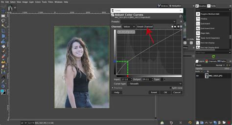 How To Use The Curves Tool In GIMP Davies Media Design
