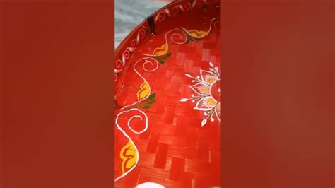 Bengali Wedding Kulo Design🖌️🎨 Wedding Kulo Painting Art Trending