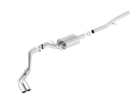 Borla 14 Silveradosierra 1500 Atak Dual Rolled Side Exit Cat Back
