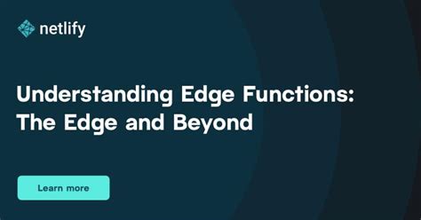 Daniel Kastenholz On Linkedin Edge Functions Explained Netlify Blog
